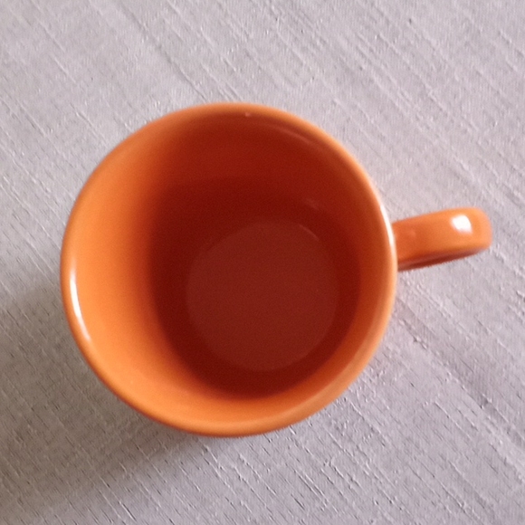 Fiesta | Dining | Fiestaware Orange Coffee Mug Tom Jerry With O Ring ...